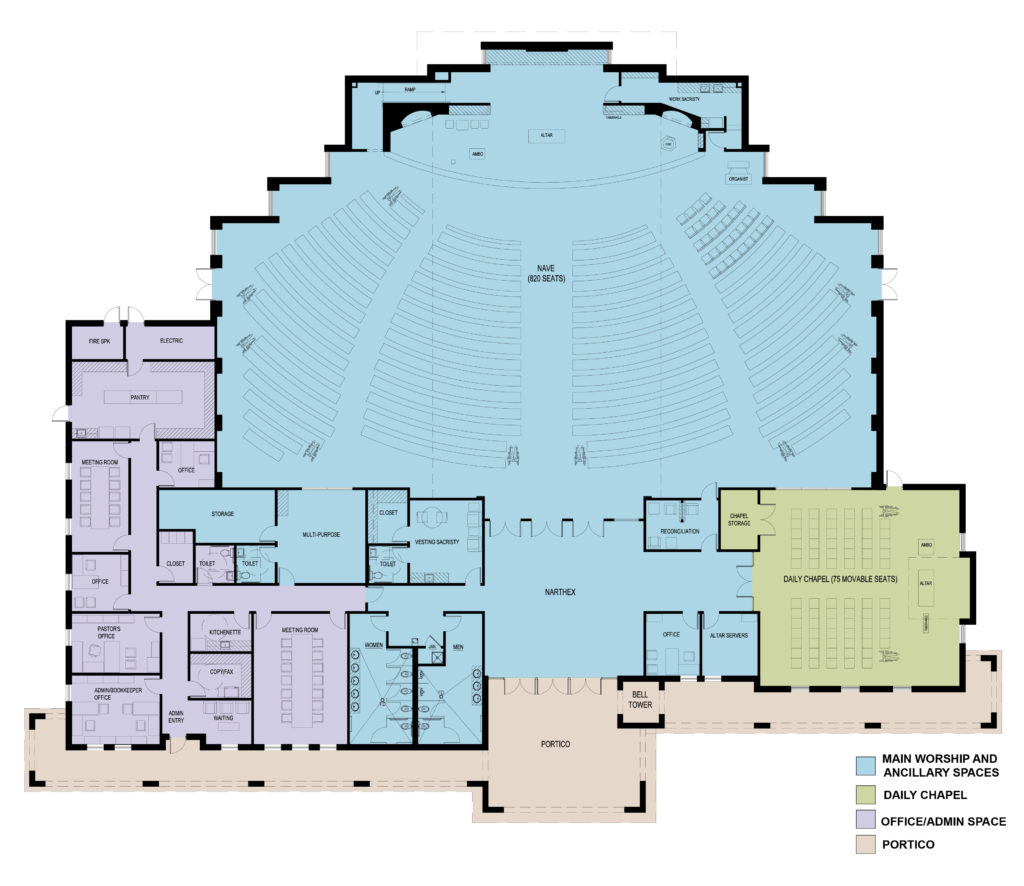 St. Vincent de Paul Parish Floorplan - The Bannett Group