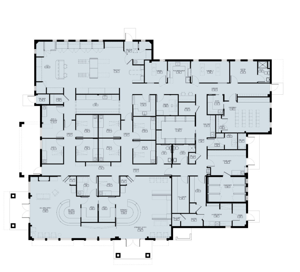 Black Horse Pike Animal Hospital Interior - The Bannett Group