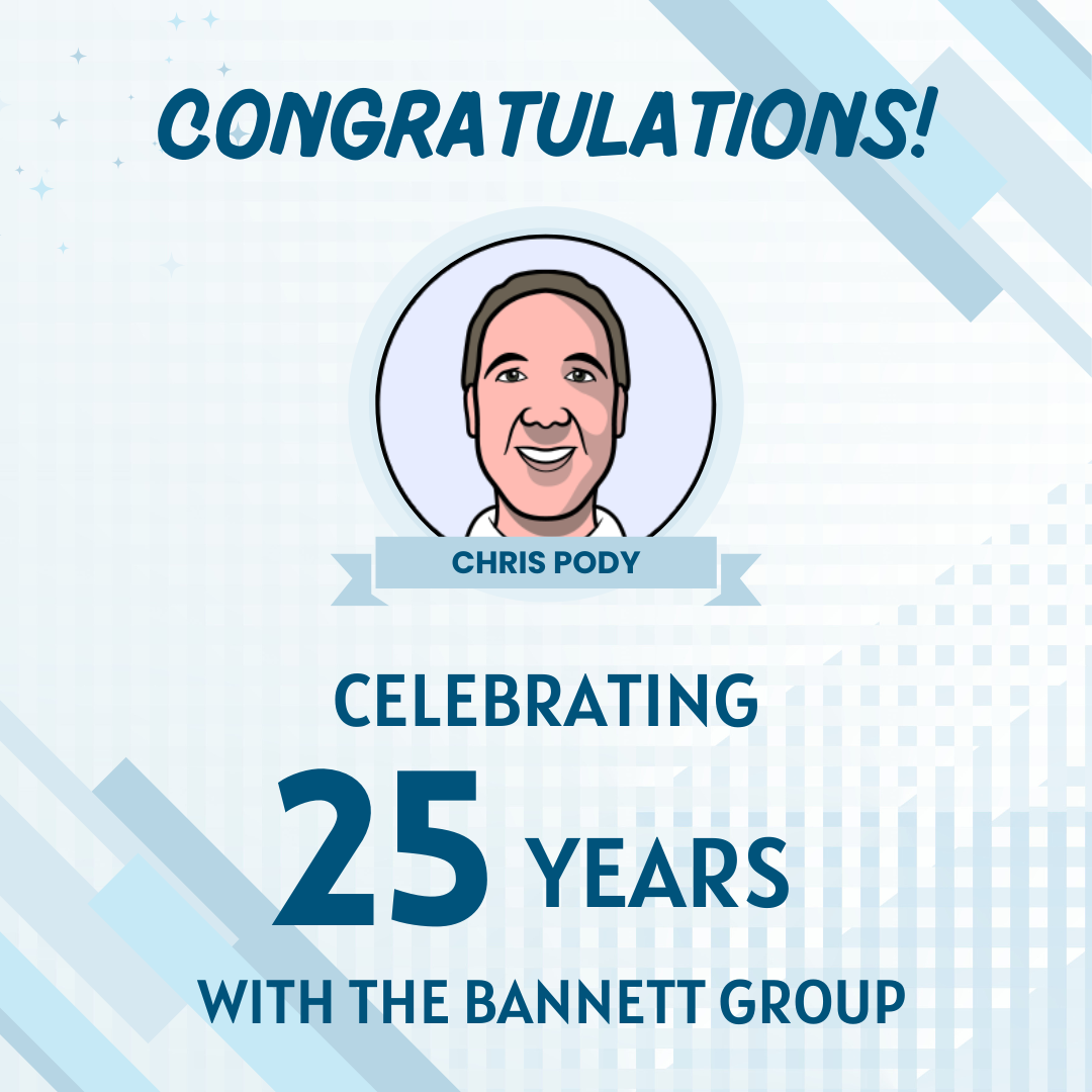 Congratulations Chris - The Bannett Group